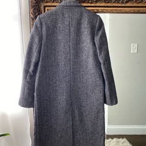 Mango | Jackets & Coats | Nwt Mango Grey Herringbone Lapel Structured ...